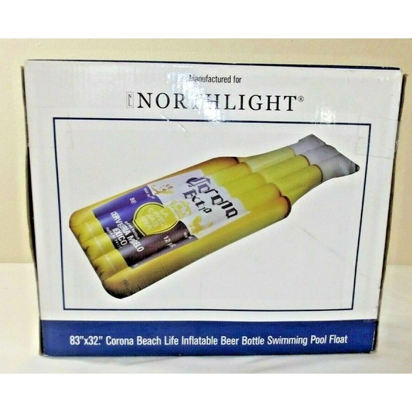 Corona | Swim | Corona Beach Life Inflatable Beer Bottle Swimming Pool Float 83 X 325 X 7 | Poshmark